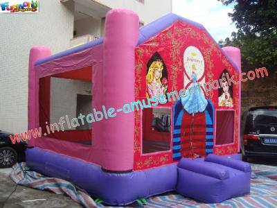 中国 ポリ塩化ビニールは家 4x4x4M を跳ぶ屋外の Theme Inflatable Commercial Bouncy 王女の城をからかいます 販売のため