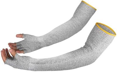 Cina La prova di nylon del coltello del calibro di HPPE 13 ha tagliato le maniche resistenti con il foro del pollice in vendita