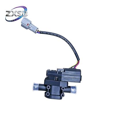 China SHACMAN Delong M3000S A/C Heater Water Valve DZ15221841224 12V HVAC System Parts for sale