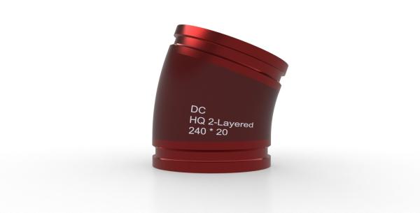 240 X 20 Πυλώματα αγκώνα 5,65 kg για υψηλής πίεσης υδραυλικά ανθεκτικά στην φθορά αγκώνα