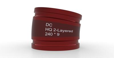 Cina 240 X 09 tubo idraulico a gomito HRC 63 gomito a doppio strato 8 mm fuori parete in vendita