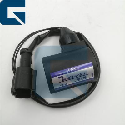 China SD1224-C-1001 Swing Solenoid Valve For PC60-8 PC120-6 Excavator for sale