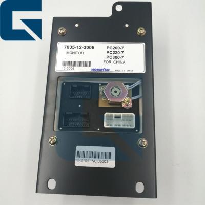 Cina 7835-12-3006 7835123006 gruppo del monitor dell'escavatore PC200-7 PC220-7 PC300-7 in vendita