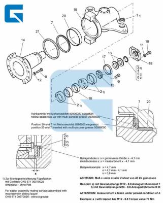 China 05272011 Spherical plain bearing for BOMAG Compactor and Road Roller Parts for sale