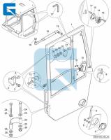 China 05932134 Handle recess for BOMAG Compactor and Road Roller Parts for sale