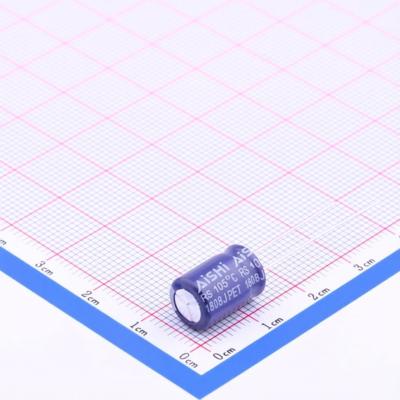 China Miniature Aluminum Electrolytic Capacitors AISHI ERS1VM221F12OT Suitable For Wide Temperature Range Applications for sale
