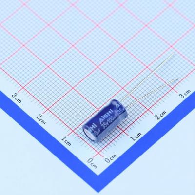 China RS Series Electrolytic Capacitor AISHI ERS1VM101E12OT High Reliability Low Impedance RoHS Compliant for sale