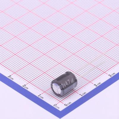 China Miniaturized High Voltage Aluminum Electrolytic Capacitors AISHI ERK2GM4R7F09OT Series RoHS Compliant for sale