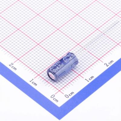 China RoHS Compliant Electrolytic Capacitors AISHI ERS1HM4R7D11OT RS Series High Ripple Current Capability for sale