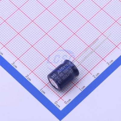 China High Reliability Aluminum Electrolytic Capacitors RS Series Including AISHI ERS1KM470G13OT Component for sale