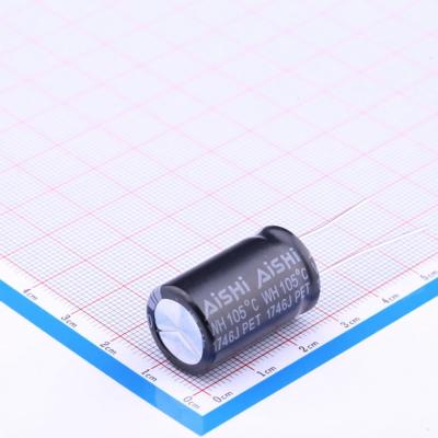China miniature aluminum electrolytic capacitor AISHI EWH1JM102L25OT suitable for industrial applications for sale