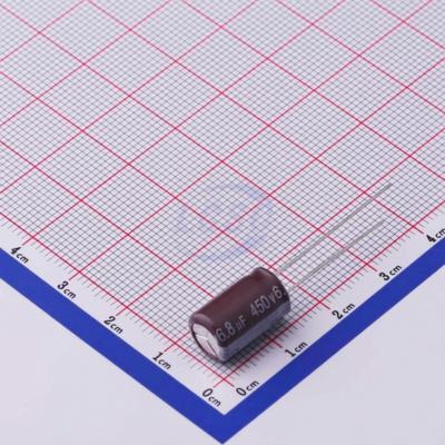 China Miniature Single Ended Aluminum Electrolytic Capacitors AISHI EHF2WM6R8F12OT Rated Voltage 160VDC to 450VDC for sale