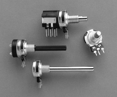 China Control and sensing potentiometer Amphenol T21AH-M0607-503A2020-TA with metal or plastic shaft options for sale