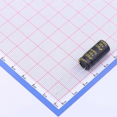 China Radial Aluminum Electrolytic Capacitor BERYL Electronic Tech RG050M331LO10 20TA 1A1Et 330uF 50V IEC 60384 for sale