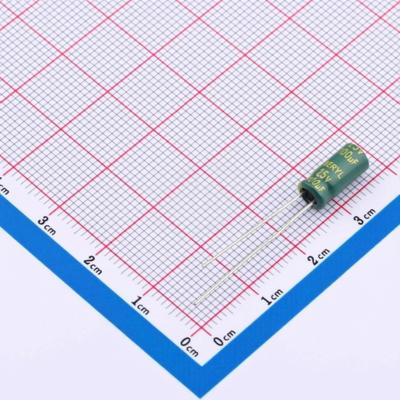 China Radial Aluminum Electrolytic Capacitor BERYL Electronic Tech RC025M101LO5*11TH-2A1Et with 100uF 25V Rating for sale
