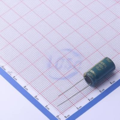 China Miniature Aluminum Electrolytic Capacitors BERYL Electronic Tech RC400M100LO10*20H-8A1C RoHS 2.0 Compliant Series RC for sale