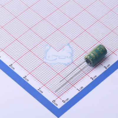 China Miniature Aluminum Electrolytic Capacitors with High Ripple Current Capability BERYL Electronic Tech RC100M4R7LO6.3*11TH-2A1E for sale