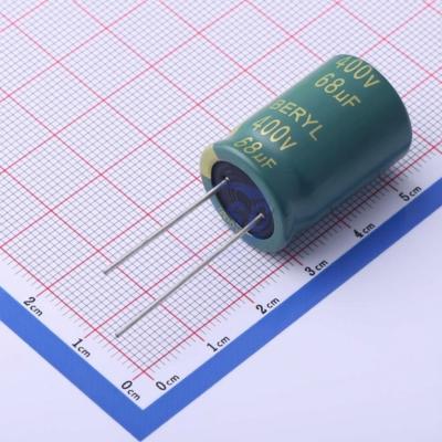 China RoHS2 Compliant Miniature Aluminum Electrolytic Capacitors BERYL Electronic Tech RC400M680LO18 26TH 2A1E for sale