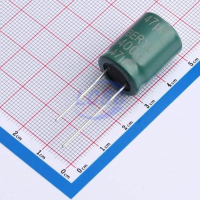 China Radial Type Capacitor BERYL Electronic Tech RC400M470LO16 22TH 2B1Et with 47F Capacitance and 400V Rating for sale