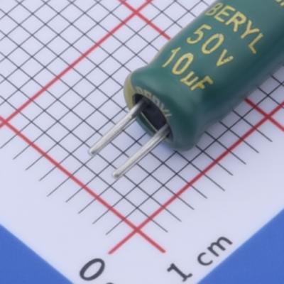 China BERYL Electronic Tech RC050M100LC5*11TH-2A1E2ROL 4±0.3t Capacitors Miniature Aluminum Electrolytic RoHS 2.0 Compliant for sale