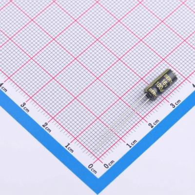 China Radial Aluminum Electrolytic Capacitor BERYL Electronic Tech RG016M101LO5*11TA-1A1Et 100uF 16V 5x11mm size for sale