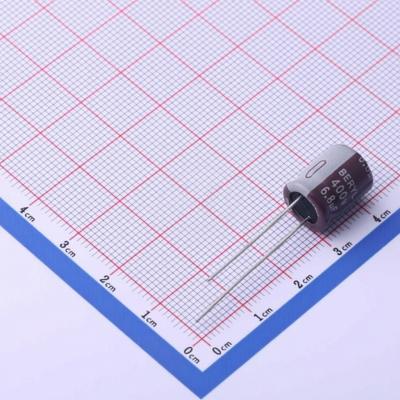 China Miniature Aluminum Electrolytic Capacitors BERYL Electronic Tech RC400M6R8LO10 13H 8A2C Series RC for sale