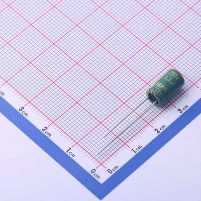 China Miniature Aluminum Electrolytic Capacitors BERYL Electronic Tech RC250M3R3LO6.3*11TH-2A1E RoHS 2.0 Compliant for sale