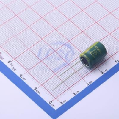 China Miniature Aluminum Electrolytic Capacitors BERYL Electronic Tech RC063M470LO8*12TH-2A1E RoHS 2.0 Compliant for Power Supplies for sale