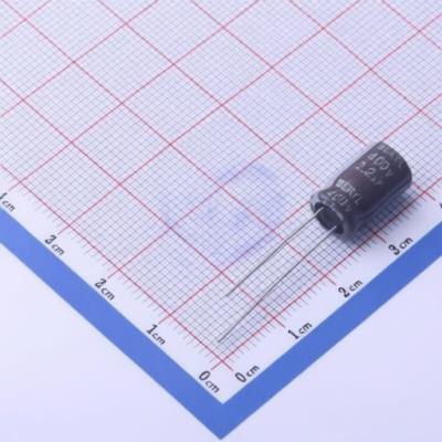 China Miniature Aluminum Electrolytic Capacitors BERYL Electronic Tech RC400M2R2LO8*12D-1A3C RoHS 2.0 Compliant for sale