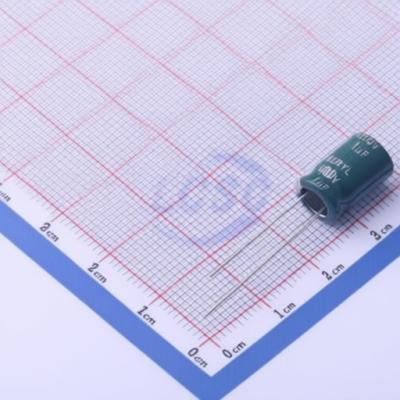 China Miniature Aluminum Electrolytic Capacitors BERYL Electronic Tech RD400M1R0LO8*12H-8A2C with 105 Operation and Performance for sale