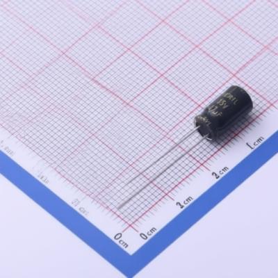 China Miniature Aluminum Electrolytic Capacitors Compliant with RoHS 2.0 BERYL Electronic Tech RG035M470LO6.3*11A-1A1C for sale
