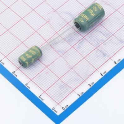 China Radial Aluminum Electrolytic Capacitor 470uF 10V 6.3x12mm BERYL Electronic Tech RC010M471LO6.3*12TH-2A1Et for sale