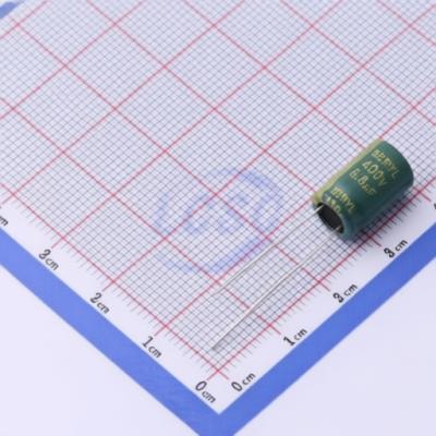 China BERYL Electronic Tech RC400M6R8LO8 12TH 2A1Et Radial Aluminum Electrolytic Capacitor for Performance for sale