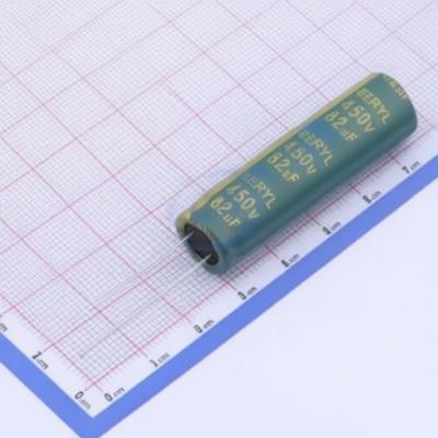 China Durable Aluminum Electrolytic Capacitor BERYL Electronic Tech RC450M820LO13 45TH 2A1Et Rated 450V 82uF for sale