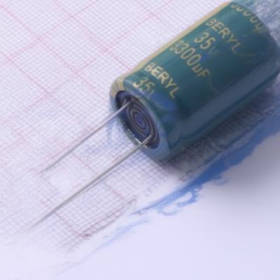China RoHS 2.0 Compliant Miniature Aluminum Electrolytic Capacitors BERYL Electronic Tech RC035M332LO18 32H 8A1C for Circuits for sale
