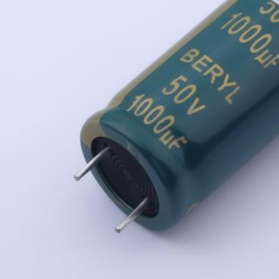 China Miniature Aluminum Electrolytic Capacitors BERYL Electronic Tech RC050M102LO16 25H 8A1C RoHS2 compliant for sale