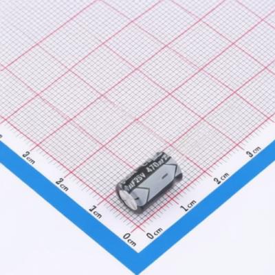 China Durable Electrolytic Capacitor CapXon KM471M025F115A Suitable for Industrial Electronic Applications for sale