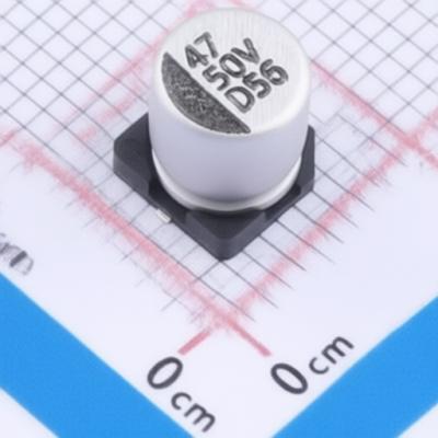 China Chip type capacitor CapXon DV470M050E077ETR surface mount suitable for carrier tape and automatic assembly for sale