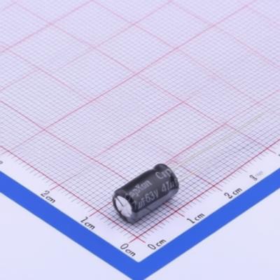 China Radial Lead Electrolytic Capacitor CapXon KM470M063E110A 470uF 63V Ideal for Circuit Applications for sale