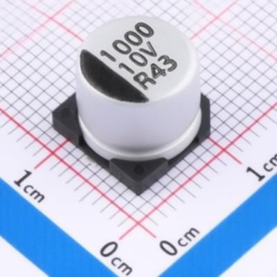 China automotive aluminum electrolytic capacitor CapXon RV102M010G105ETR with 105C temperature endurance for sale
