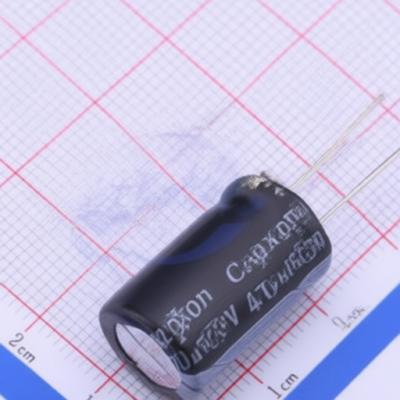 China aluminum electrolytic capacitor CapXon KF471M063I200A designed for operation in harsh environments for sale
