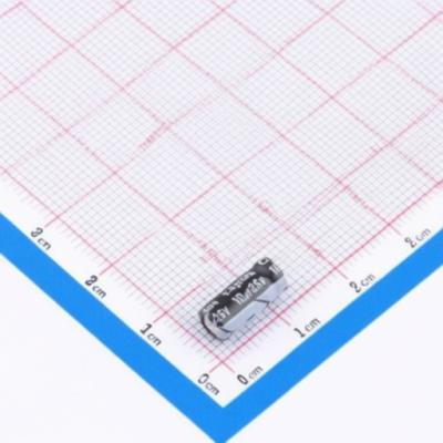 China 100uF 25 Volt Electrolytic Capacitor CapXon KF100M025C110A Radial Leaded Type for Electronic Devices for sale