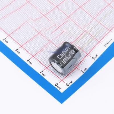 China Durable Electrolytic Capacitor CapXon KM102M016G125A Suitable for Industrial Electronic Applications for sale