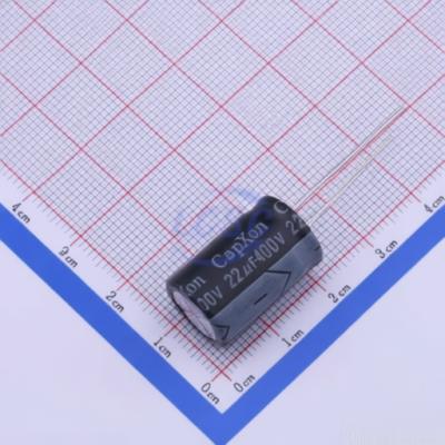 China CapXon KF220M400I200A capacitor offering stable capacitance and low leakage current characteristics for sale