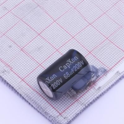China Durable Electrolytic Capacitor CapXon KM680M200I200A Suitable for Industrial Electronic Applications for sale