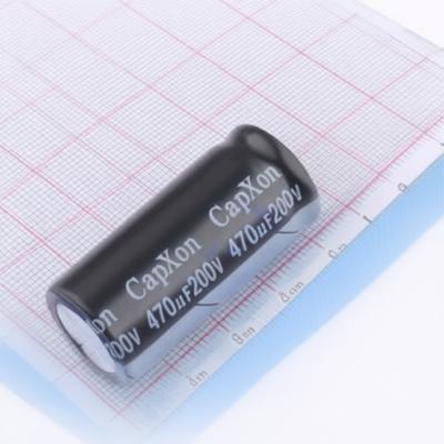 China Durable CapXon KM471M200K410A Electrolytic Capacitor Suitable for Industrial Electronic Applications for sale