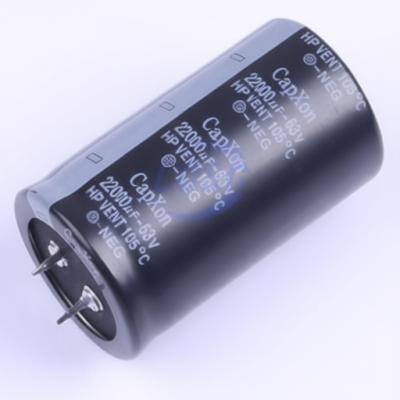 China High Reliability Capacitor CapXon HP223M063P600A Suitable for Applications Requiring Long Endurance for sale