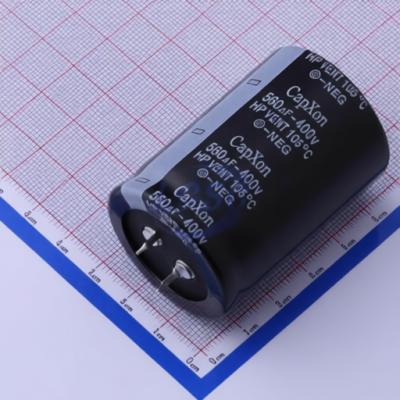 China Durable CapXon HP561M400P520A Electrolytic Capacitor Suitable for Industrial Electronic Applications for sale