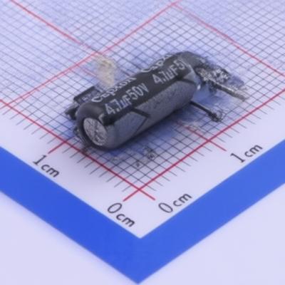 China Durable Electrolytic Capacitor CapXon KM4R7M050C110ECA Suitable for Electronic Circuits Applications for sale