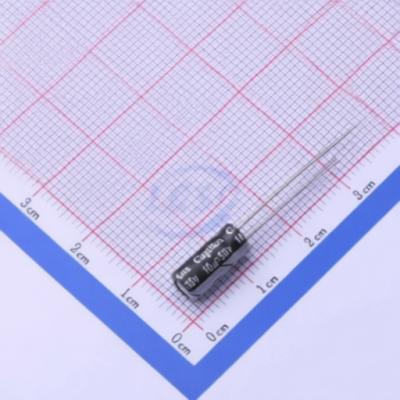 China Electrolytic Capacitor CapXon GT100M050C110A 100 Microfarad 50 Volt Radial Leaded Component for sale